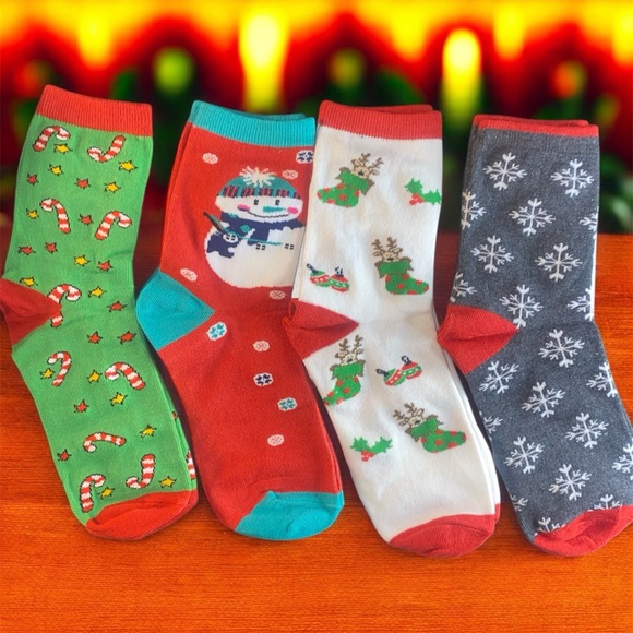 Accessories | Holiday Christmas Snowflake Candy Cane Snowman Reindeer ...